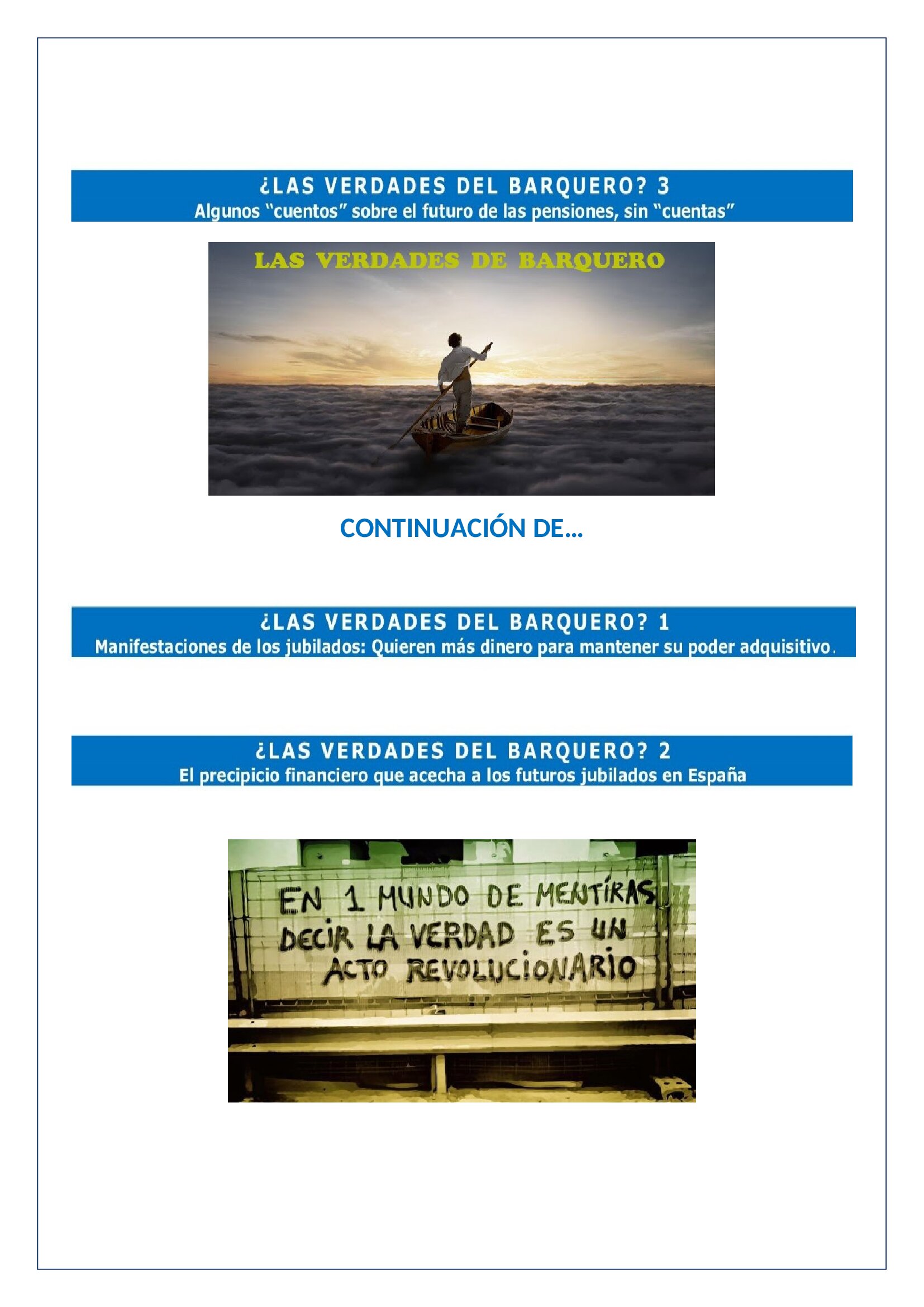 ¿LAS VERDADES DEL BARQUERO? 3 Algunos “cuentos” sobre el futuro de las ...